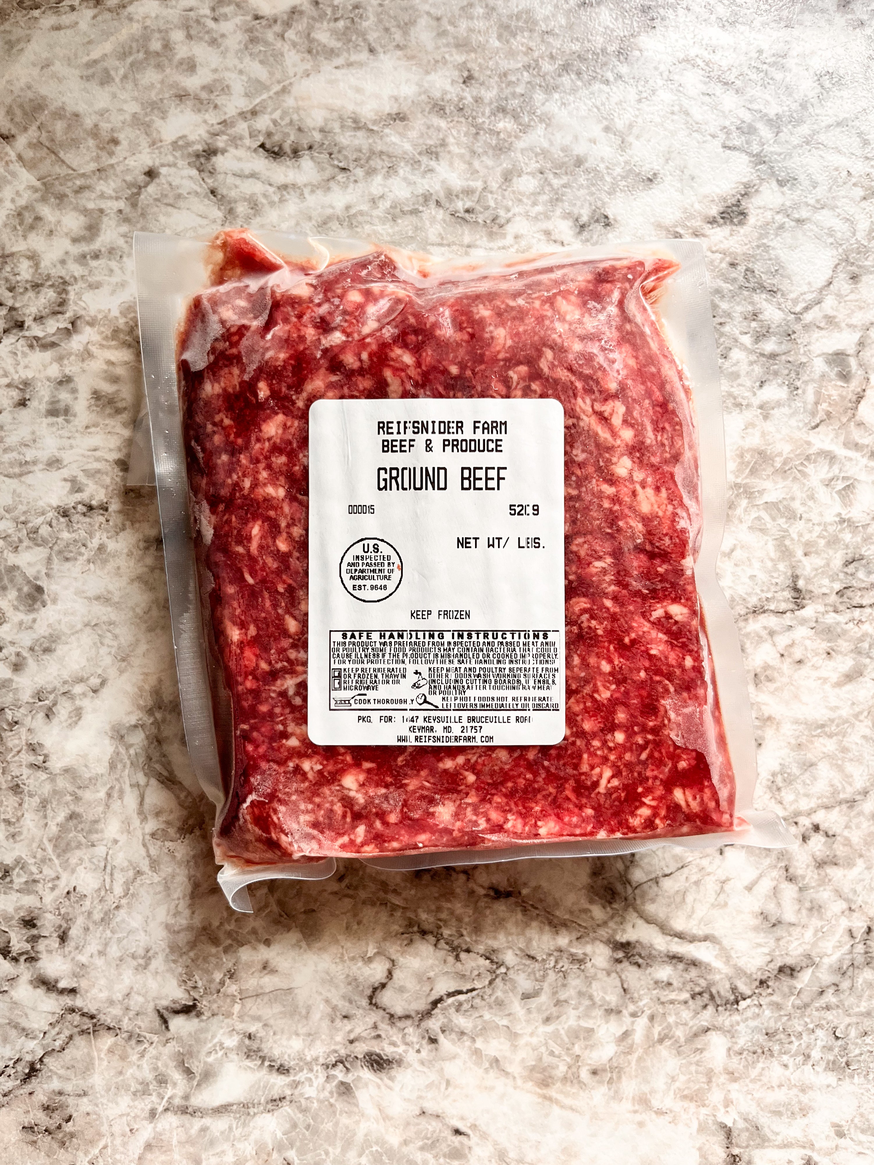 Ground Beef – Reifsnider Farm Beef & Produce