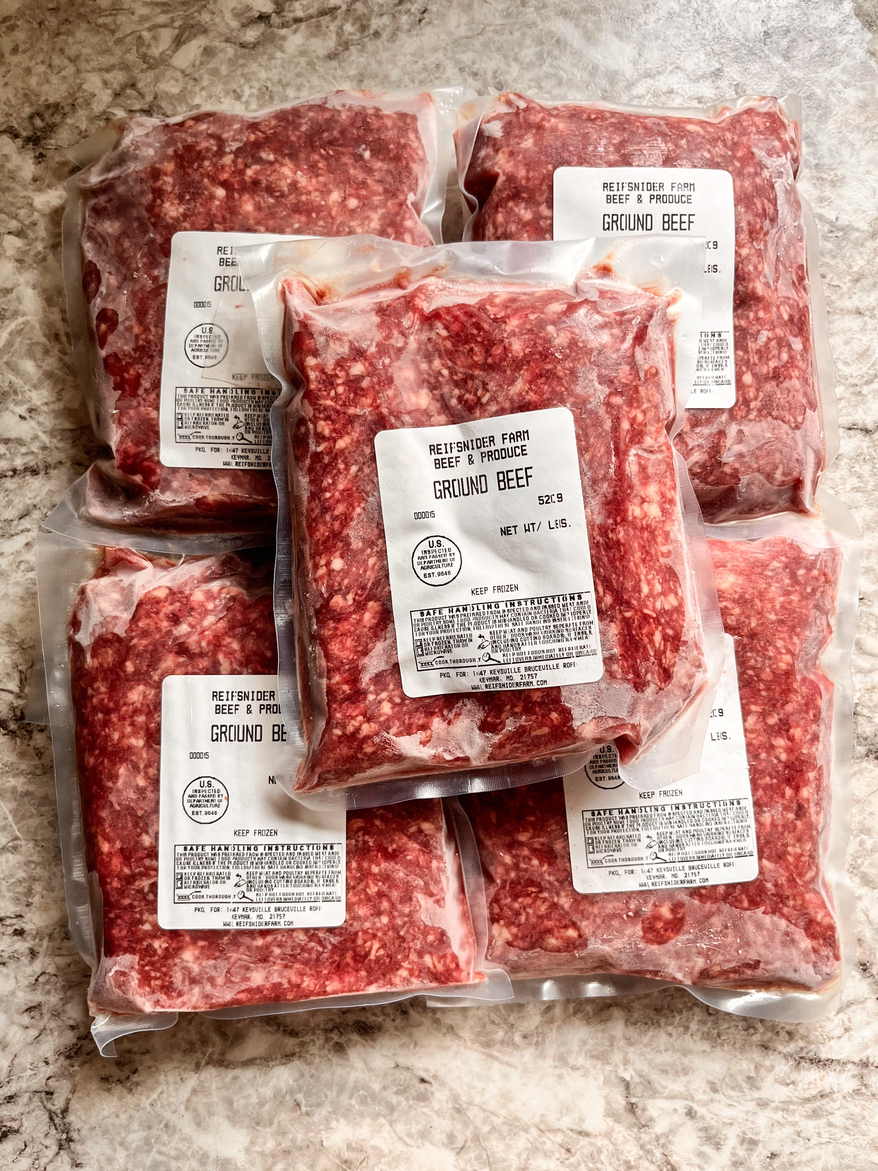 Ground Beef Monthly Subscription – Reifsnider Farm Beef & Produce